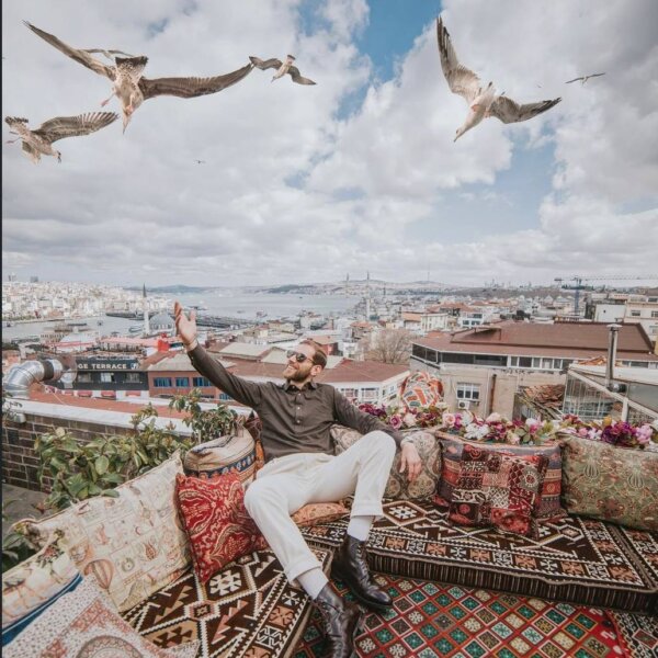 Rooftop in Istanbul | Professional photoshoot in Istanbul